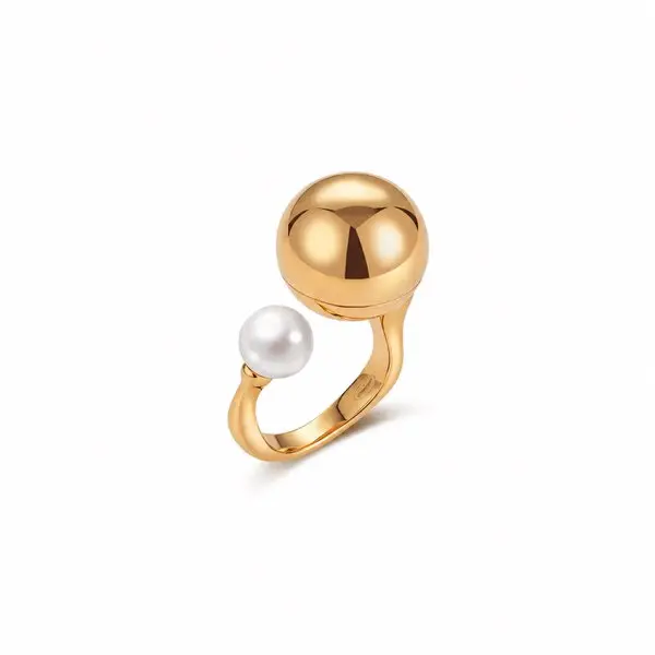 LAGOMIST Coffee Milk Ring - Gold