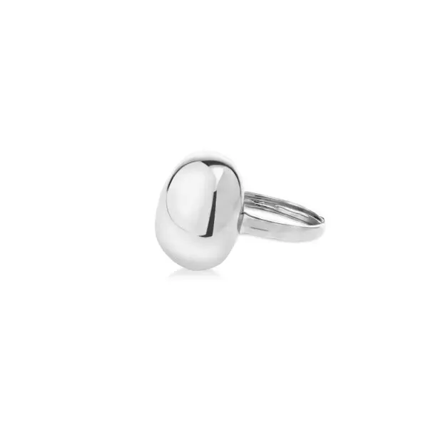 LAGOMIST Silver Coffee Bean Ring - Gold