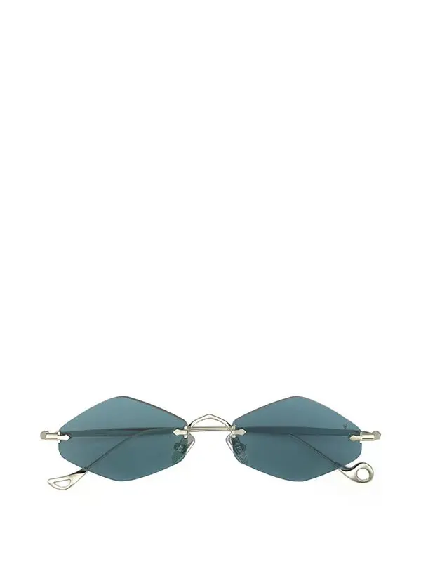 EYEPETIZER Dunmore Geometric-frame Sunglasses - Silver