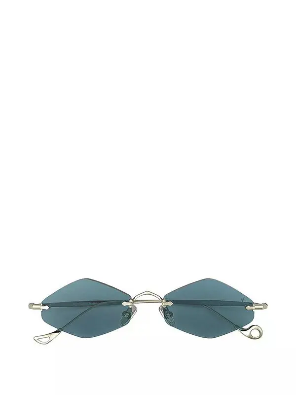 EYEPETIZER Dunmore Geometric-frame Sunglasses - Silver