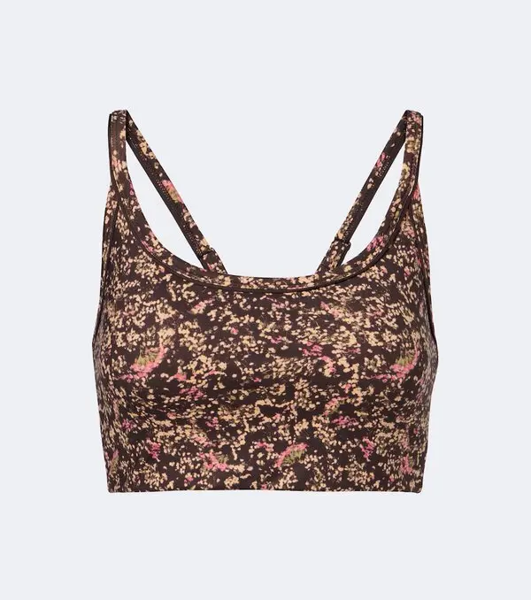 Varley Selma Printed Sports Bra - Multicoloured