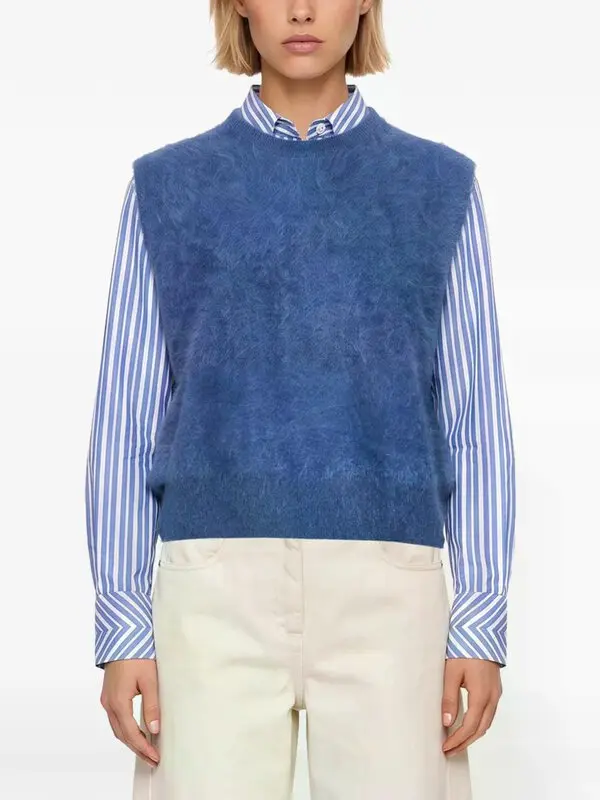 GOTHA Belen Sleeveless Sweater - Blue