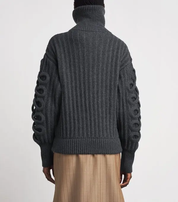 Etro Wool-blend Zip-up Cardigan