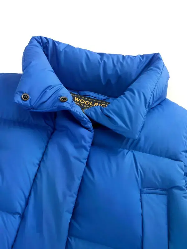 Woolrich Quilted Padded Vest - Blue