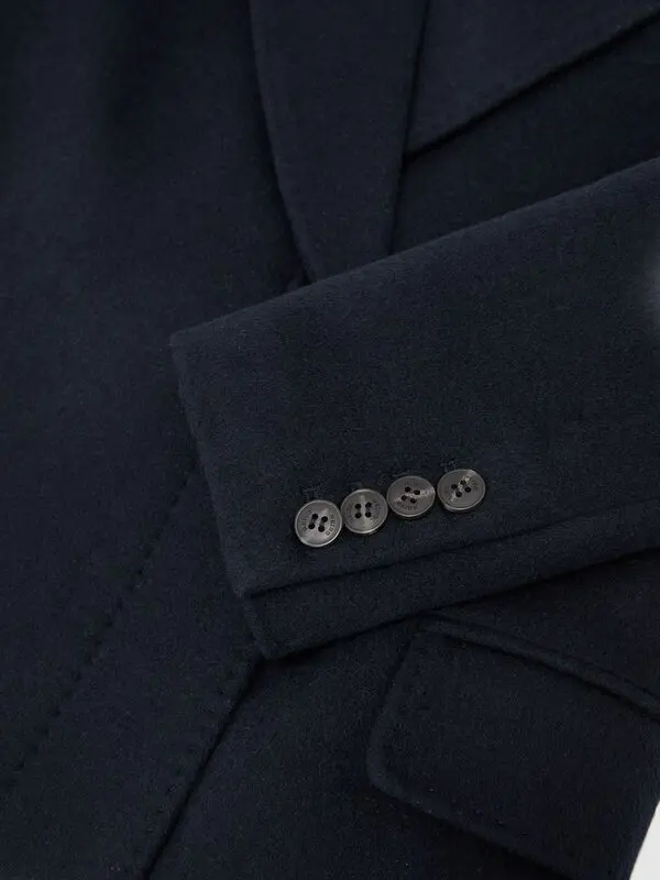 ATELIER Wool-blend Double-breasted Long Coat