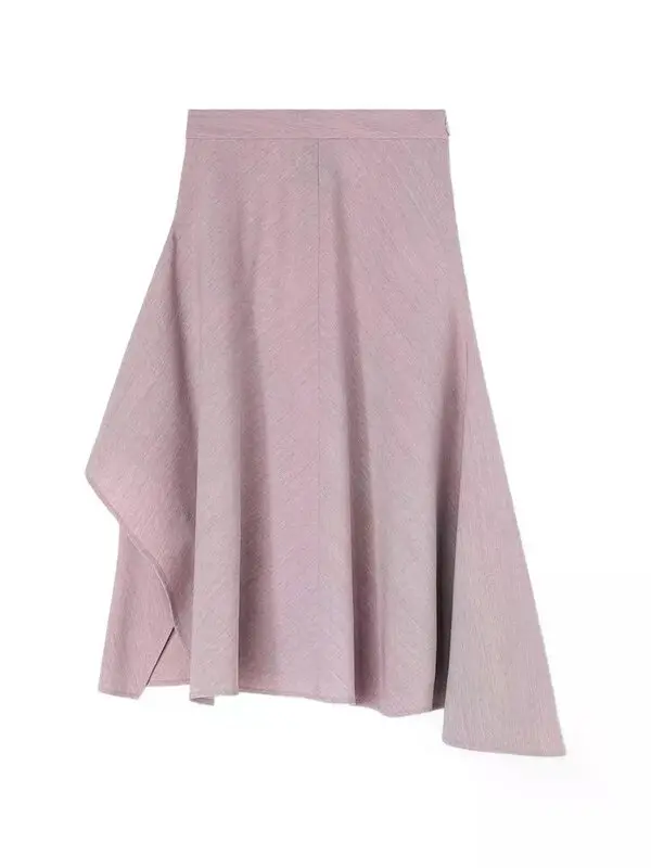 RETORI Asymmetrical Midi Skirt