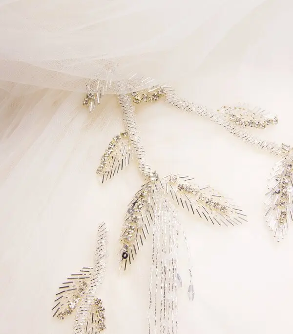 SANDRA MANSOUR Faint Halo Gown
