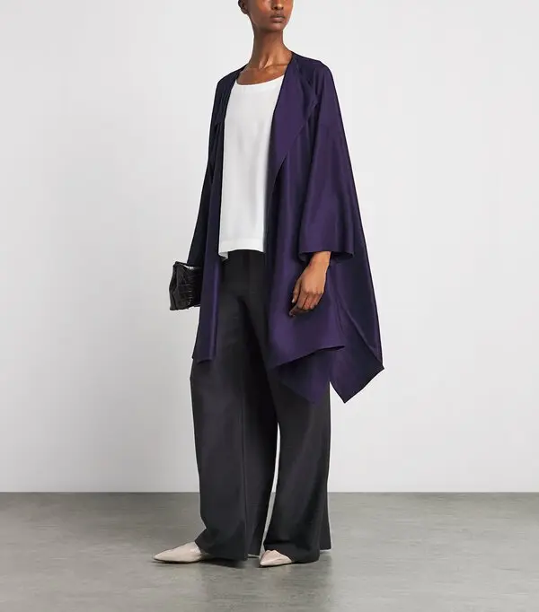 Eskandar Silk Plissé Jacket
