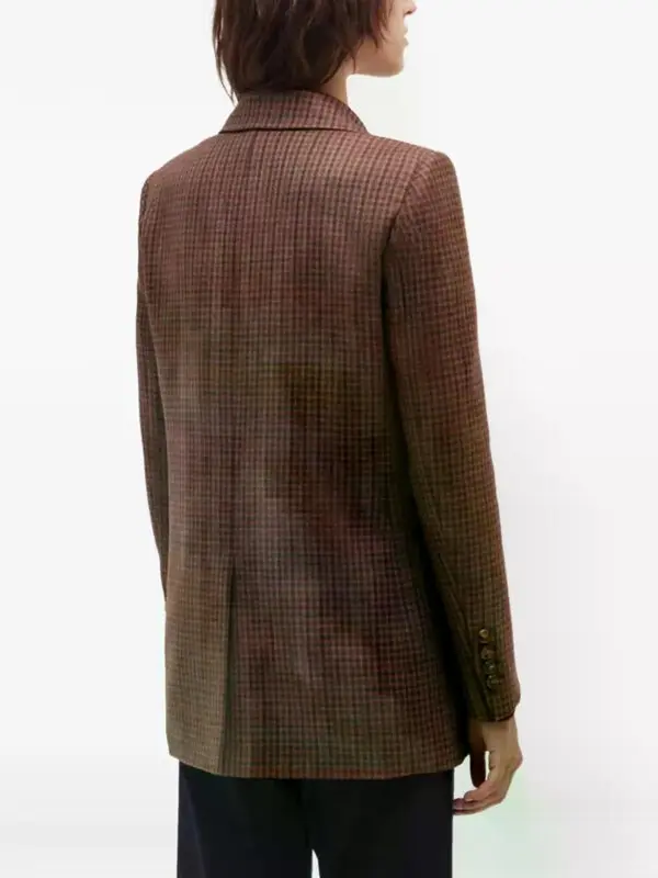 BLAZÉ MILANO Check-pattern Double-breasted Jacket