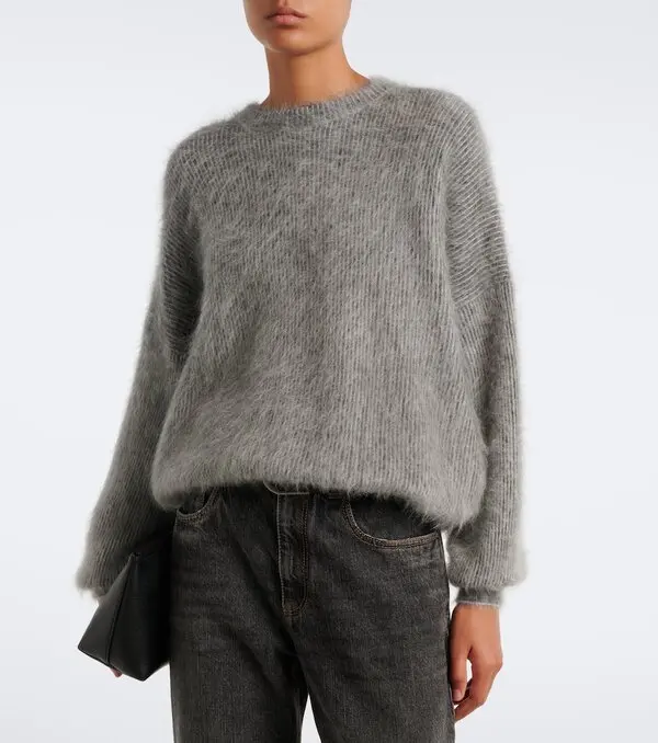 Brunello Cucinelli Mohair And Wool-blend Sweater