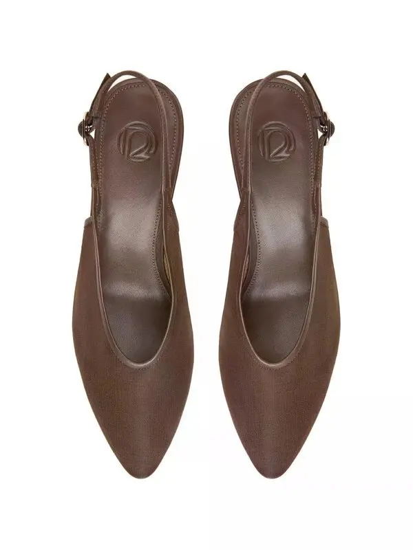 12 STOREEZ Mesh Slingback Pumps