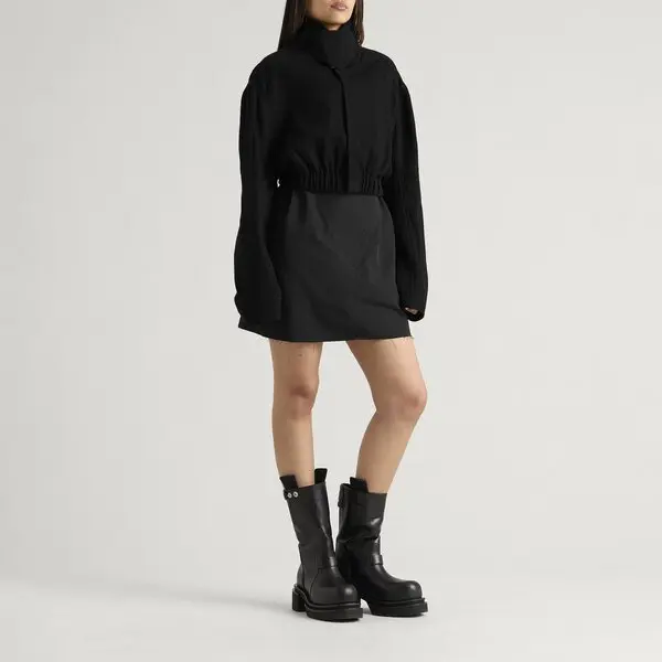 Rick Owens Collared Mac Shirt