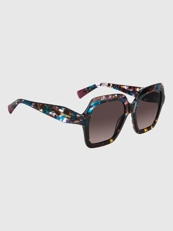 Missoni Seasonal Squared Acetate Sunglasses Size