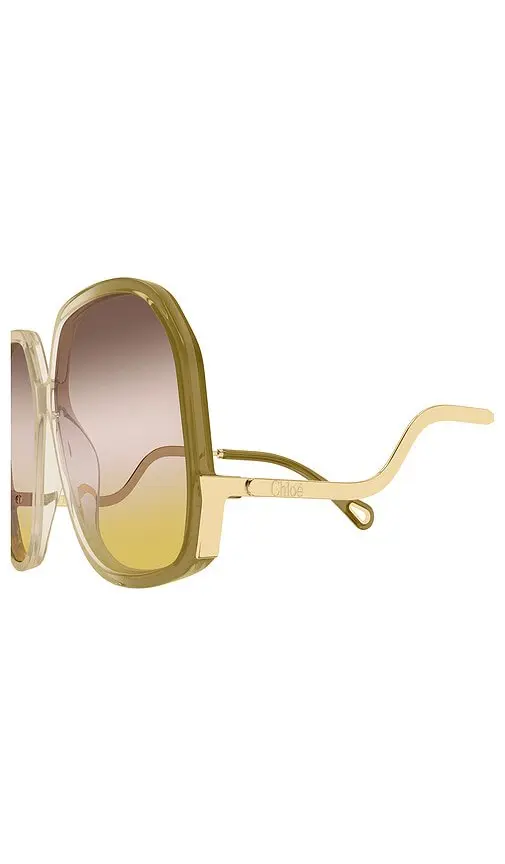 Chloé Geometrical Sunglasses
