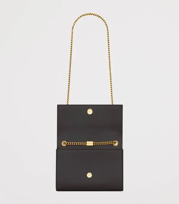 Saint Laurent Small Leopard Print Kate Cross-body Bag
