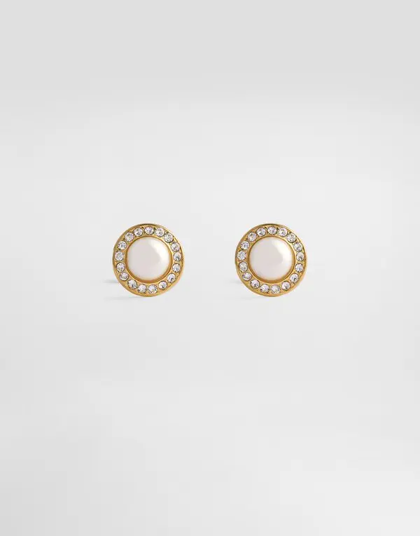 Dolce & Gabbana Round Cufflinks Bijoux Metal - Gold