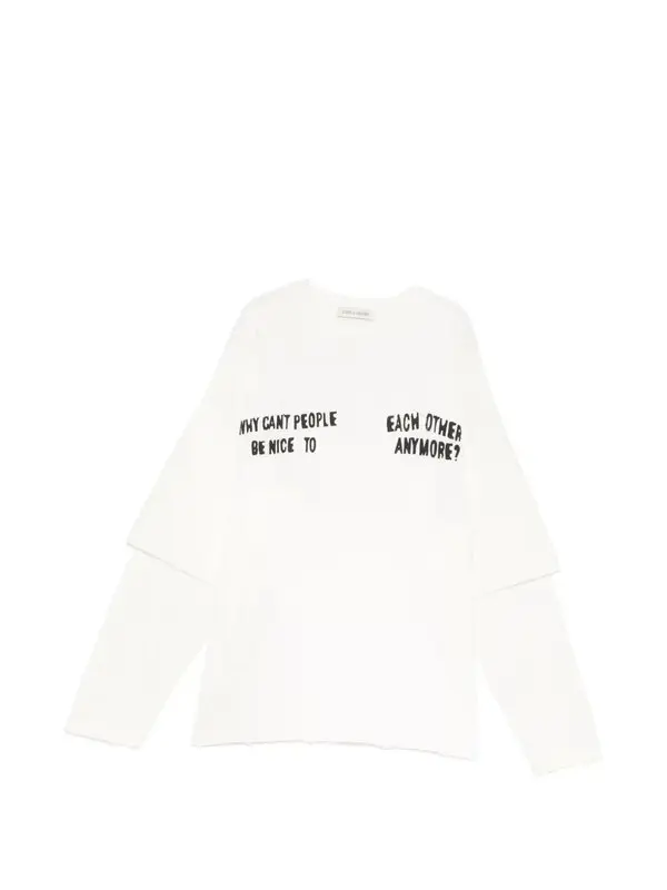 Joshua Sanders Magda Nice T-shirt - Neutrals