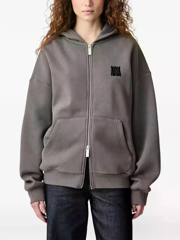 WRSTBHVR Diago V3 Zip-up Hoodie - Grey