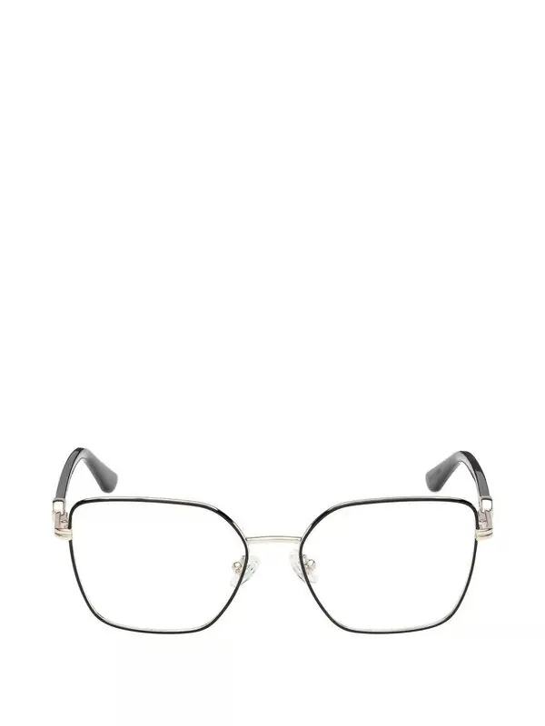 Guess Geometric-frame Glasses - Black