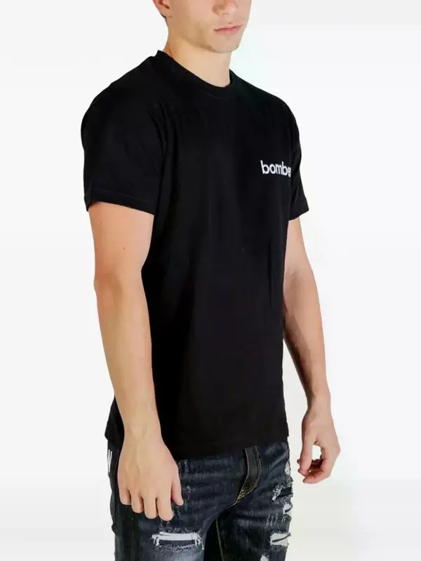 BOMBER Logo-print T-shirt
