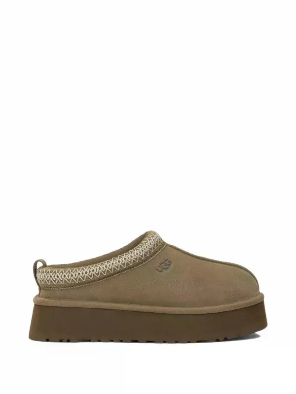 UGG Tazz Ii Suede Platform Slippers - Neutrals