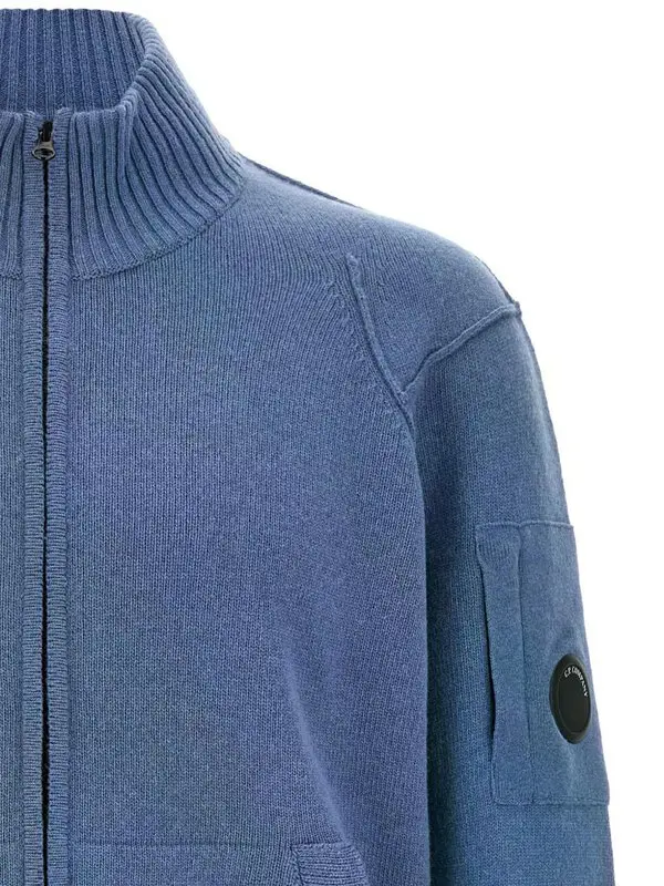 C.P. COMPANY Lens Zip-up Cardigan