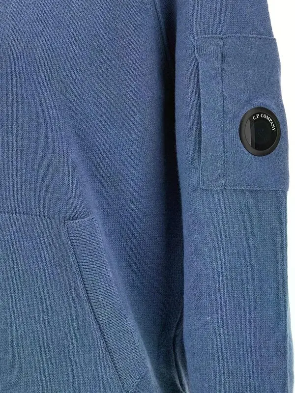C.P. COMPANY Lens Zip-up Cardigan