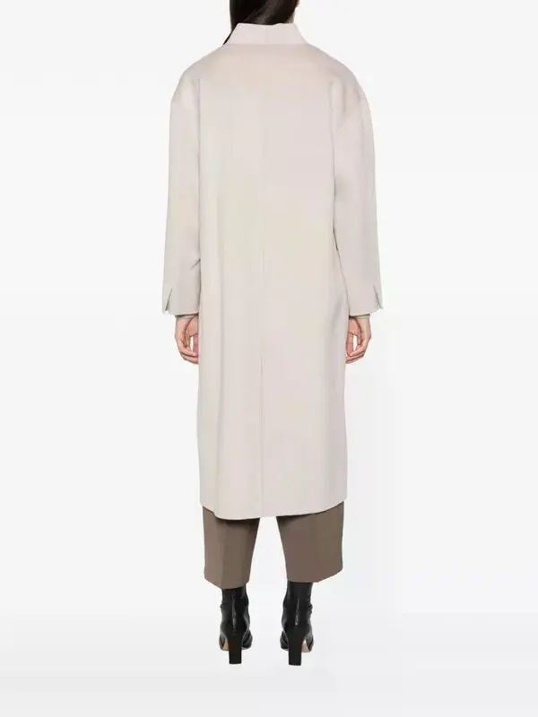 MEIMEIJ Button-fastening Wool Coat