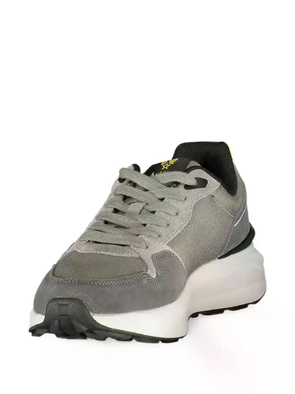 AVIREX Panelled Logo-print Sneakers