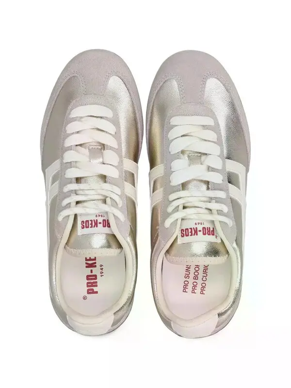 PRO-KEDS 1949 Racer 77 Metallic-effect Low-top Sneakers