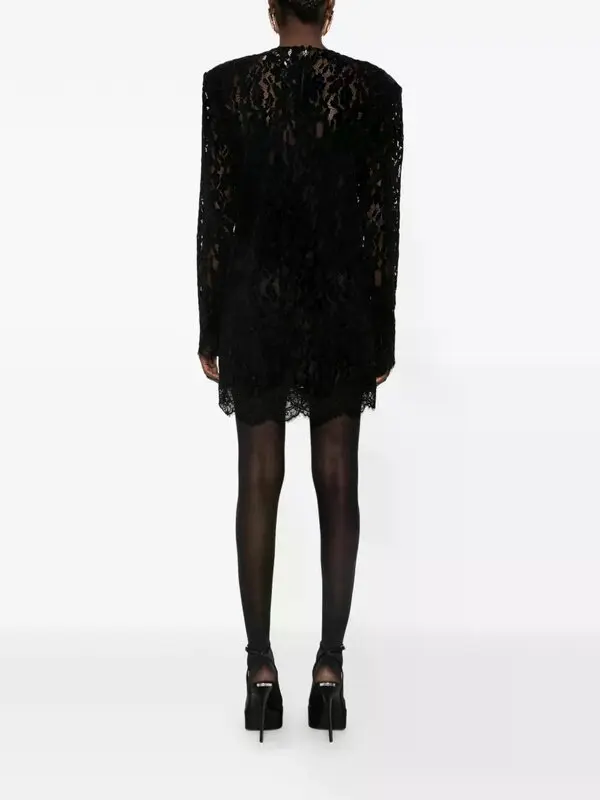 ANIYE BY Lace-overlay Belted Mini Dress