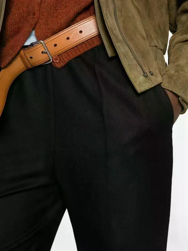 MAISON MARGIELA Pressed-crease Straight-leg Trousers