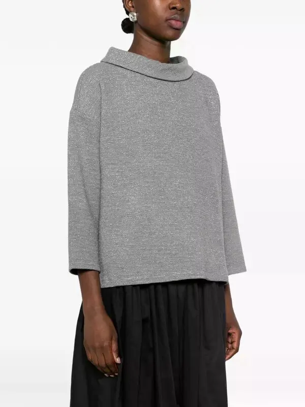 BETTY BARCLAY Glitter-effect Sweatshirt