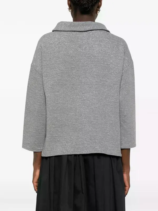 BETTY BARCLAY Glitter-effect Sweatshirt