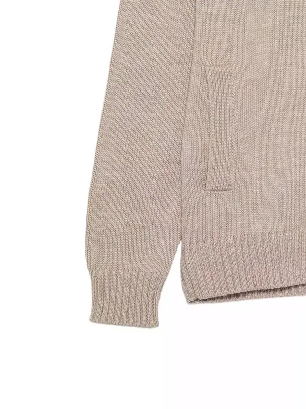 ZANONE Button-up Collared Cardigan