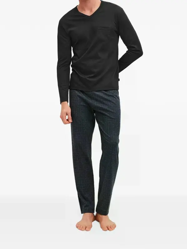 CALIDA V-neck Pocket Pajamas