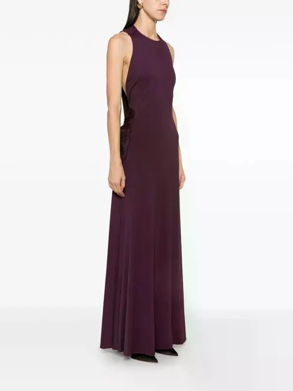 ANIYE BY Draped Open-back Maxi Dress