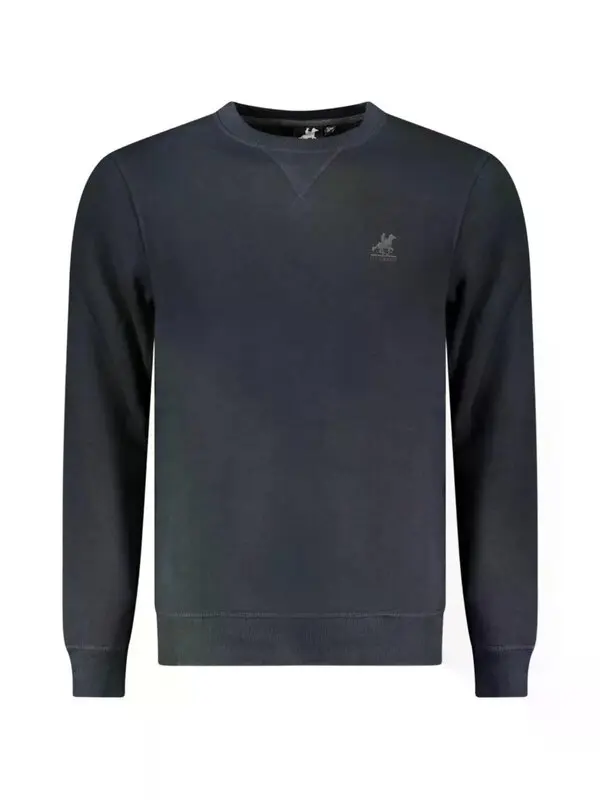 U.S. Grand Logo-embroidered Crew-neck Sweatshirt
