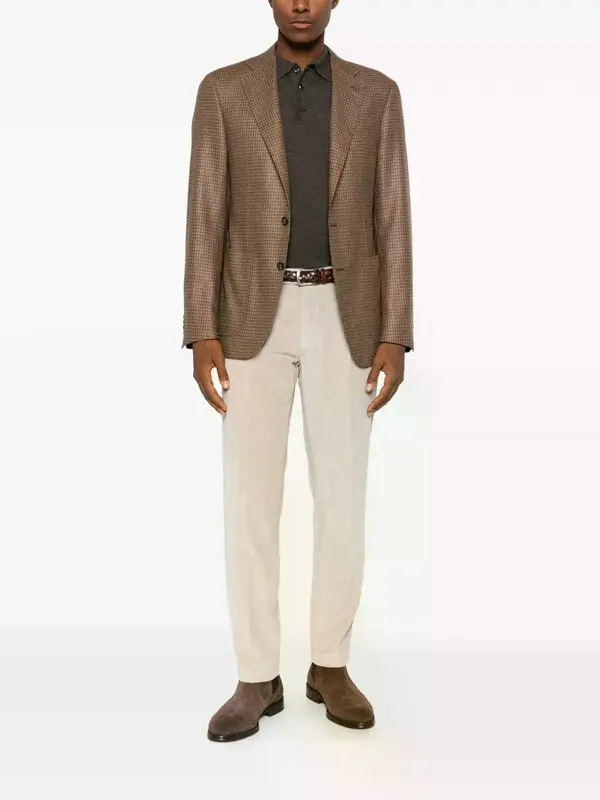 Canali Houndstooth-pattern Blazer