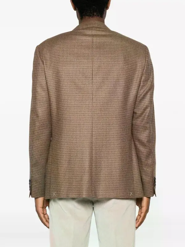 Canali Houndstooth-pattern Blazer