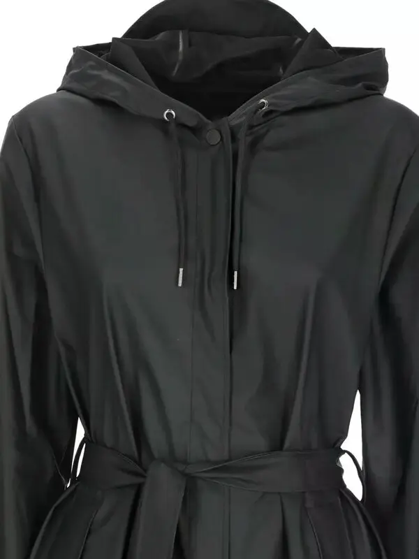 Rains Belted A-line Coat