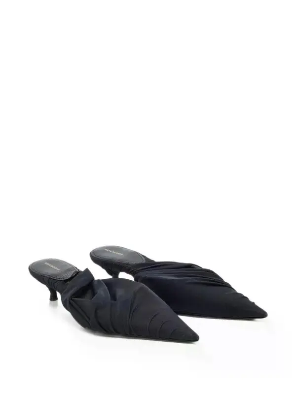 Balenciaga Knife Draped Mules
