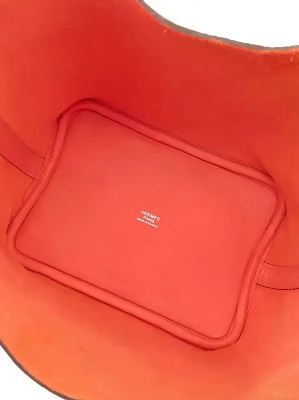 Hermès 2024 Clemence Picotin Lock 18 Handbag - Orange