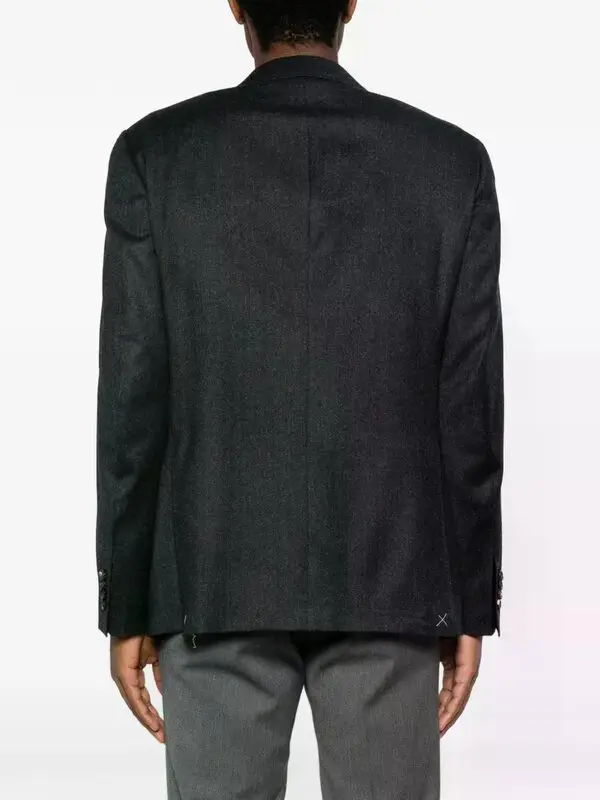Canali Single-breasted Wool Jacket