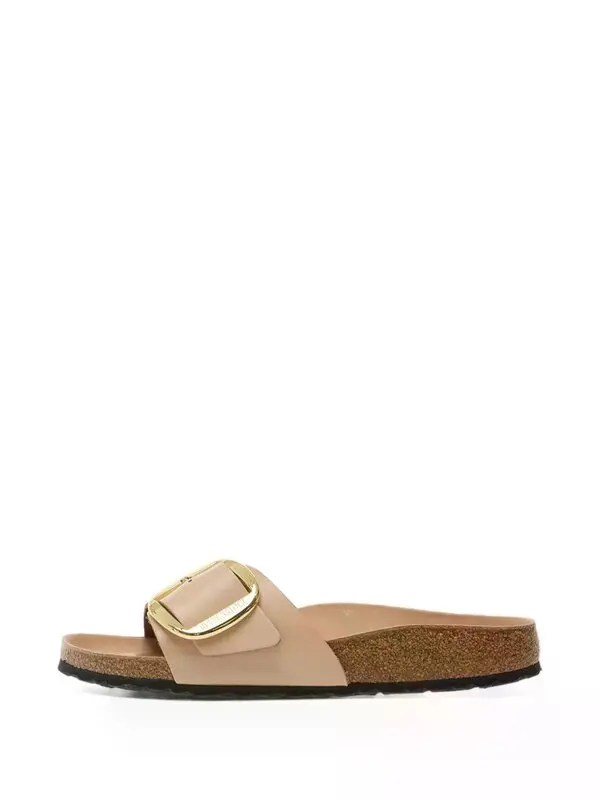 BIRKENSTOCK Madrid Big Buckle Slides - Neutrals