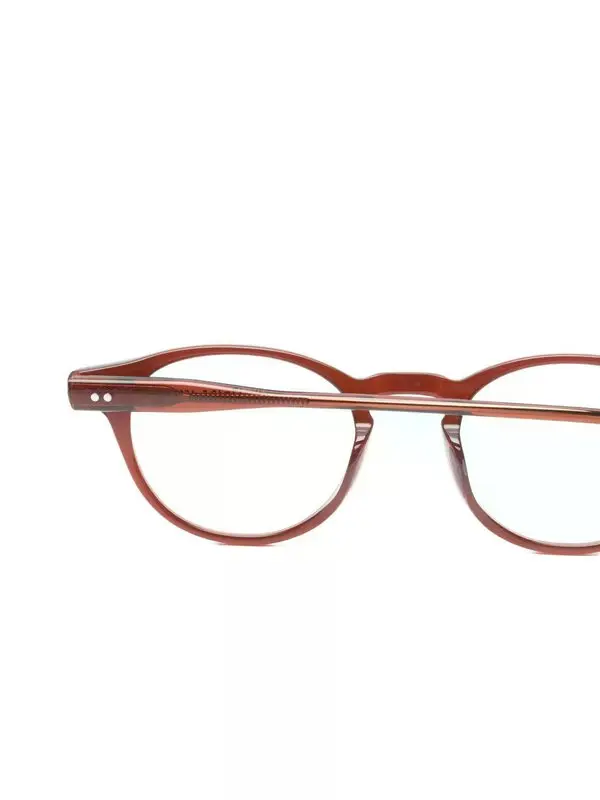 LESCA Bref Round-frame Glasses