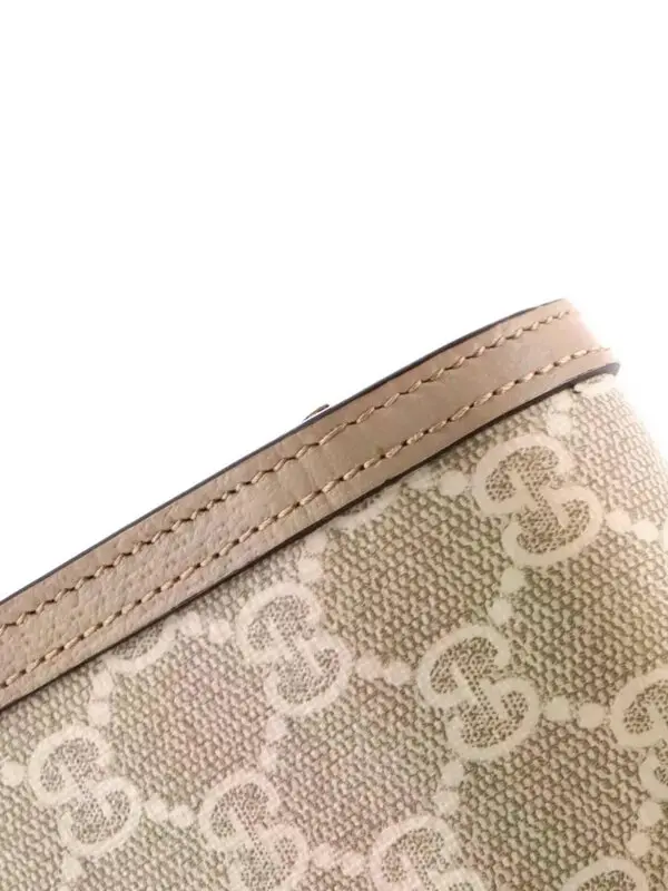 Gucci Dionysus Bag Gg Coated Canvas With Leather Super Mini Crossbody Bag