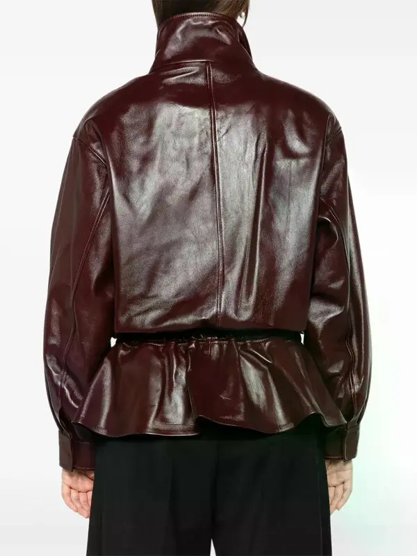 DUCIE Hope Leather Jacket