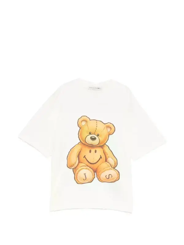 Joshua Sanders Bear T-shirt - Neutrals