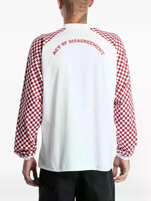 VANS A.o.d. Slam Jam Racing Long-sleeve T-shirt - White